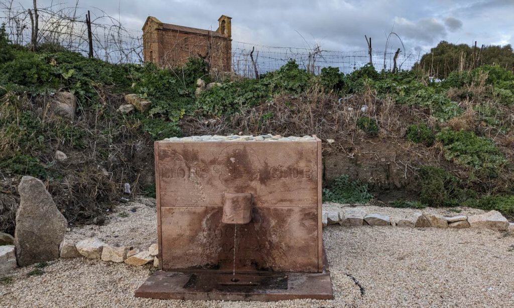 Liste Heiße Thermal quellen Sardinien Italien hot spring
